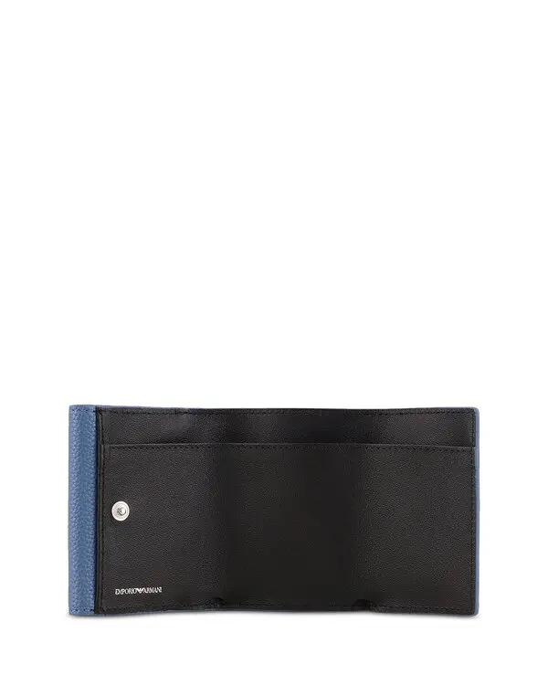 Emporio Armani Myea Deer Print Bifold Wallet