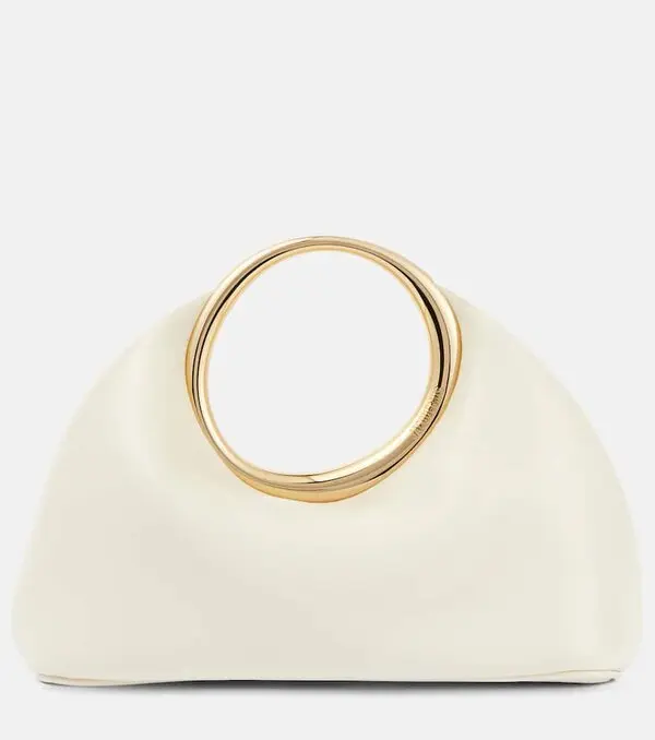 Jacquemus Le Petit Calino Leather Tote - White