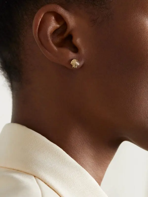 Mateo Mini Venus 14-karat Stud Earrings