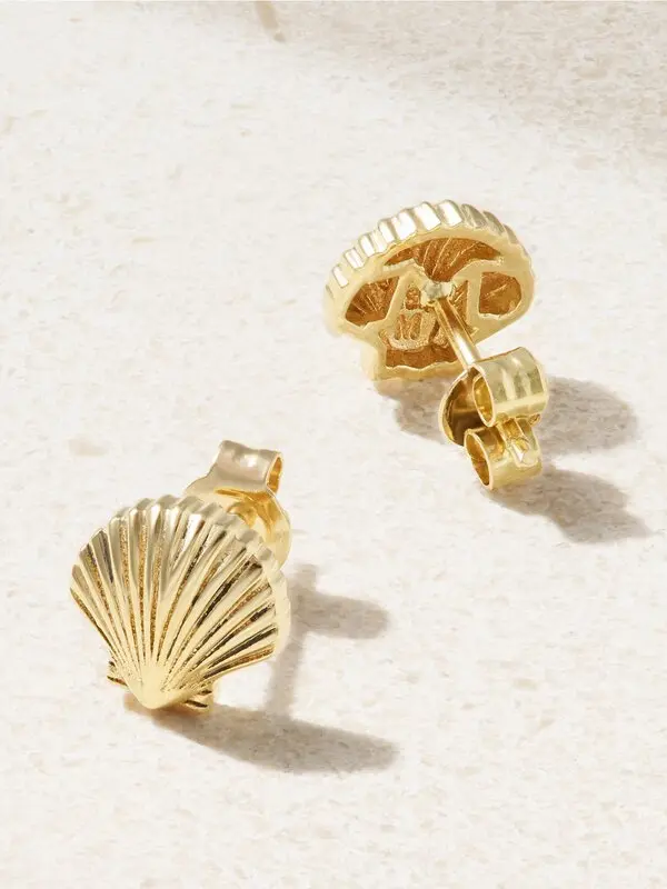 Mateo Mini Venus 14-karat Stud Earrings