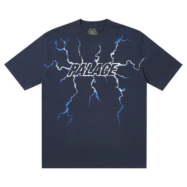 PALACE Fully Charged T-shirt 'navy
