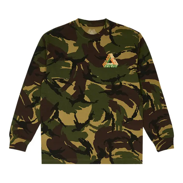PALACE P-3d Longsleeve - Green