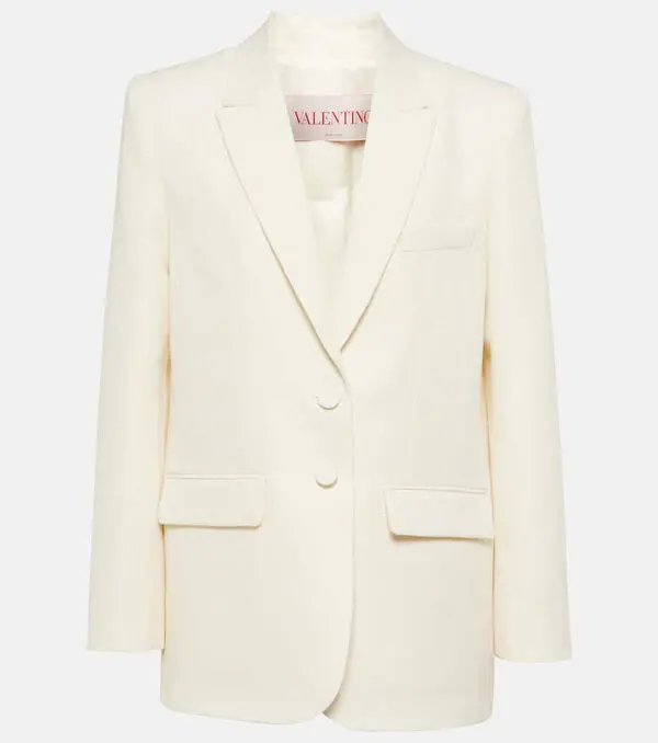 Valentino Garavani Toile Iconographe Crêpe Couture Blazer