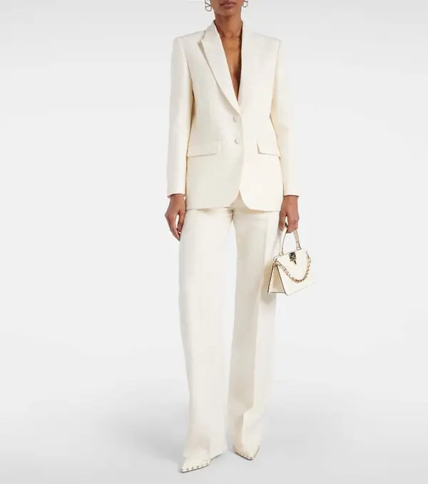 Valentino Garavani Toile Iconographe Crêpe Couture Blazer