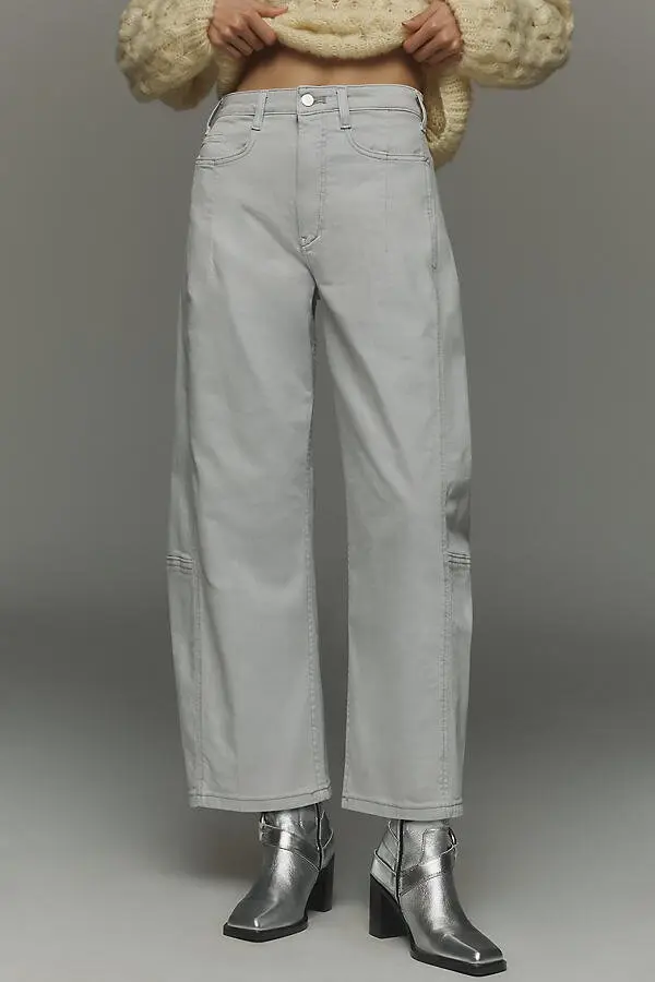 PILCRO The Kenna Mid-rise Heritage Barrel Jeans