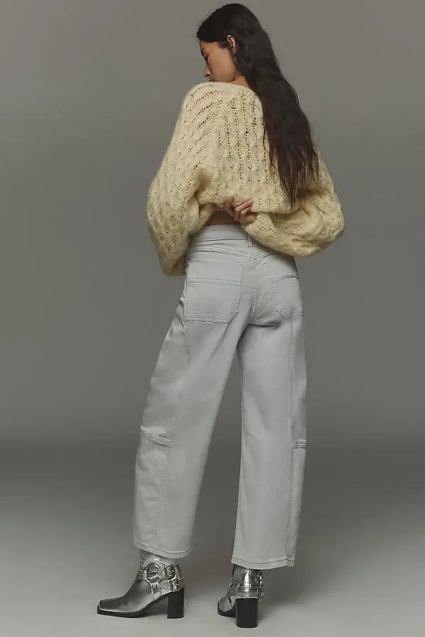 PILCRO The Kenna Mid-rise Heritage Barrel Jeans