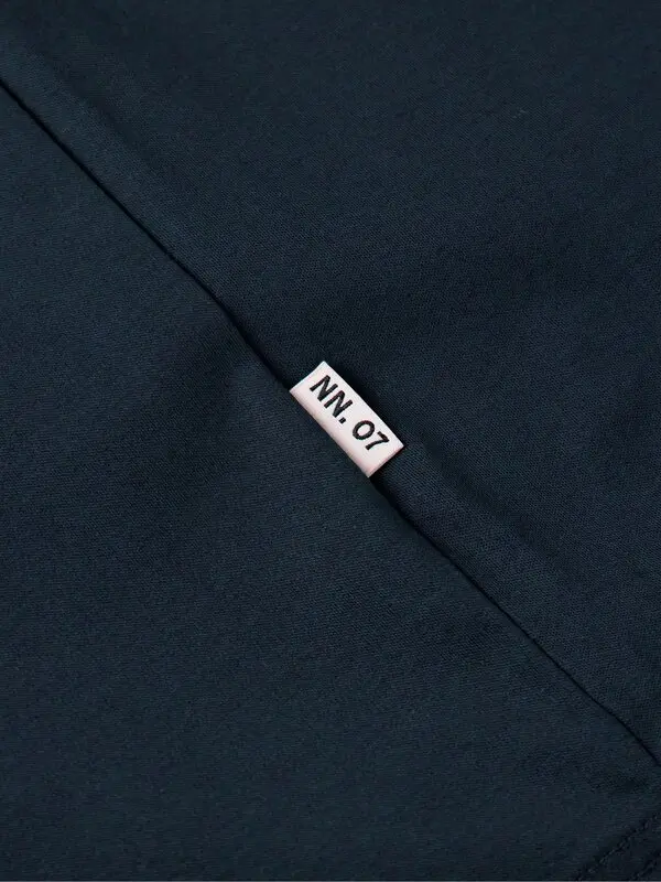 Nn07 Paul 3525 Organic Cotton Polo Shirt - Blue