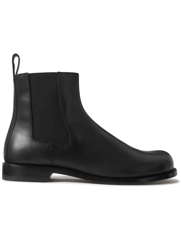 Loewe Campo Leather Chelsea Boots