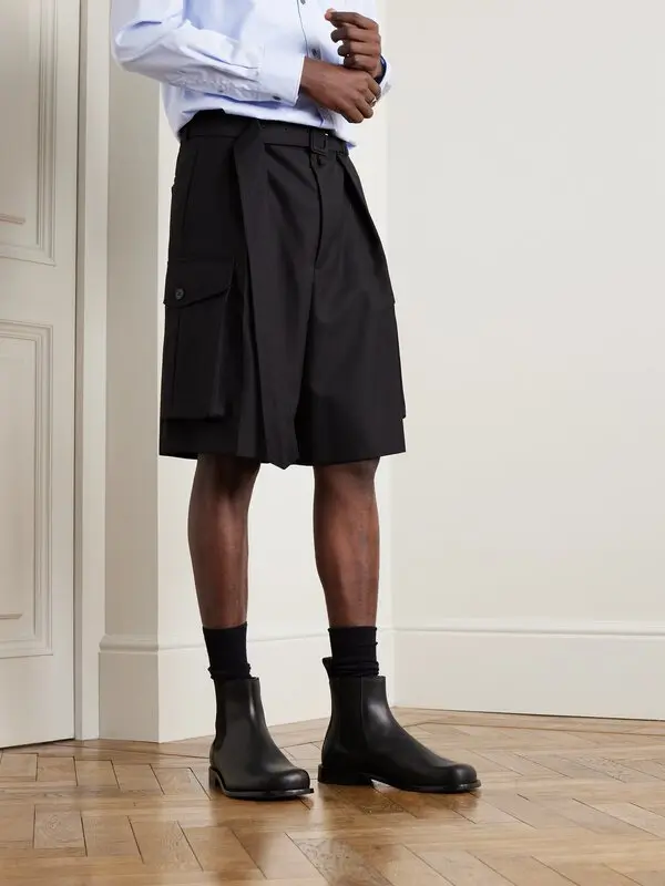 Loewe Campo Leather Chelsea Boots