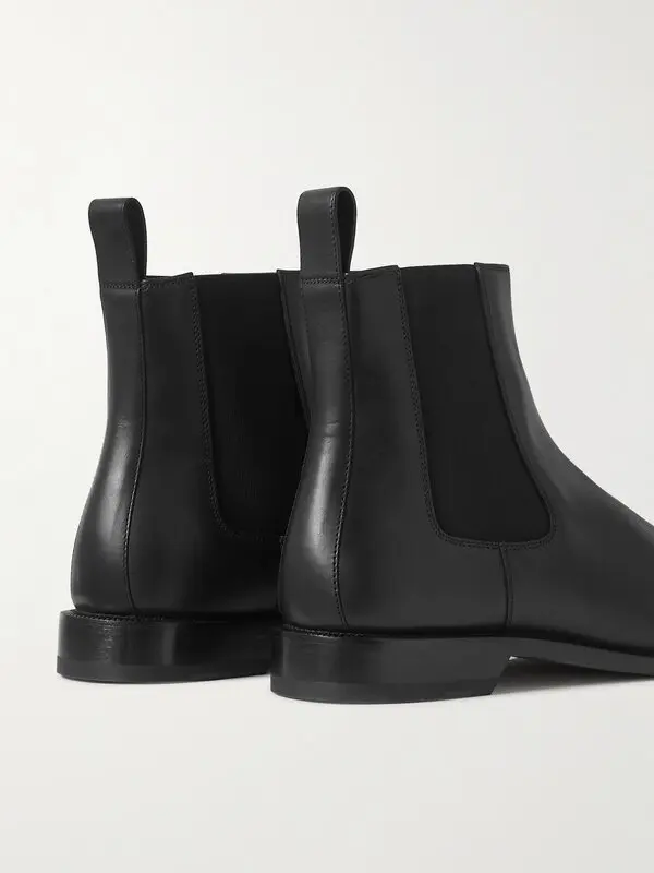 Loewe Campo Leather Chelsea Boots