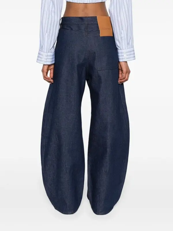 Jacquemus Le De-nimes Ovalo Jeans - Blue