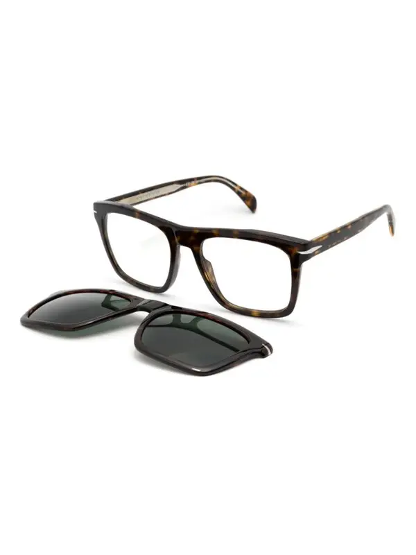 DB EYEWEAR BY DAVID BECKHAM Tortoiseshell Sunglasses