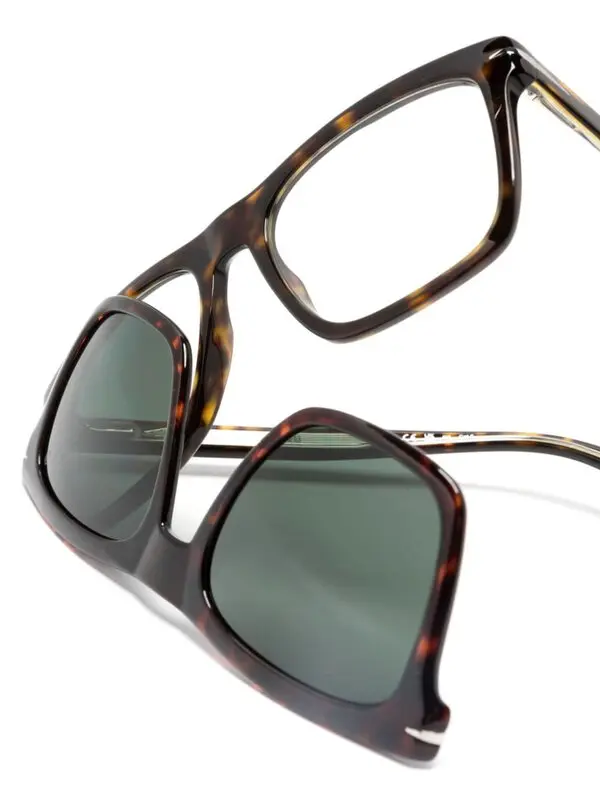 DB EYEWEAR BY DAVID BECKHAM Tortoiseshell Sunglasses