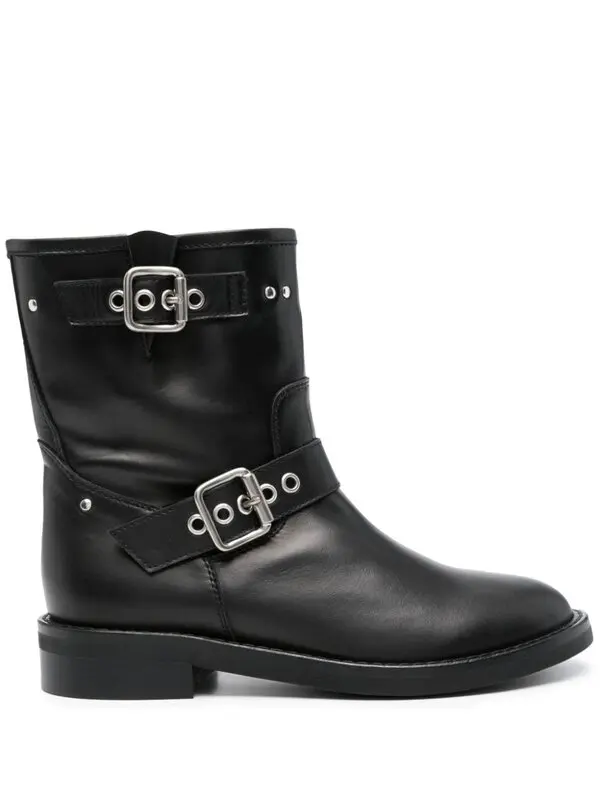 VIA ROMA 15 Leather Ankle Boots