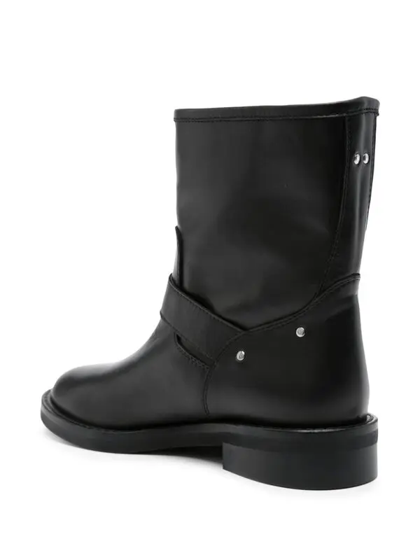 VIA ROMA 15 Leather Ankle Boots