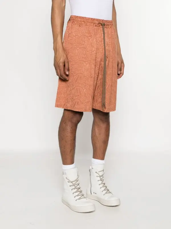SONG FOR THE MUTE Paisley Jacquard Shorts