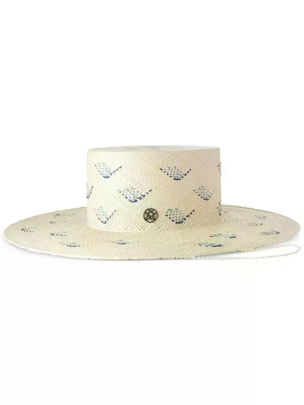 MAISON MICHEL Lana Straw Hat - Neutrals