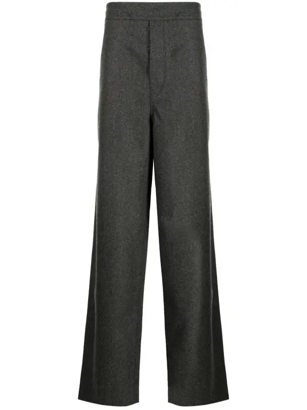 UNIFORME Drawstring-fastening Straight-leg Trousers