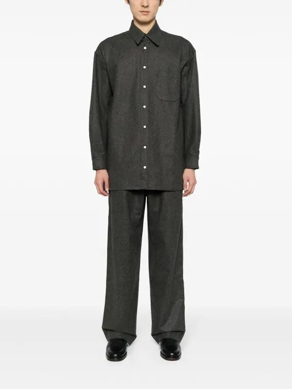 UNIFORME Drawstring-fastening Straight-leg Trousers