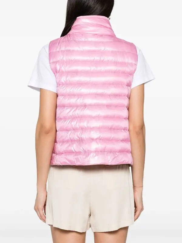 Herno Reversible Puffer Gilet - Pink