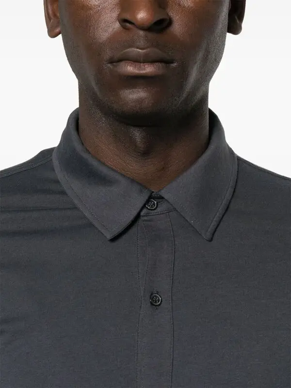 Orlebar Brown Giles Cotton Silk Shirt - Grey