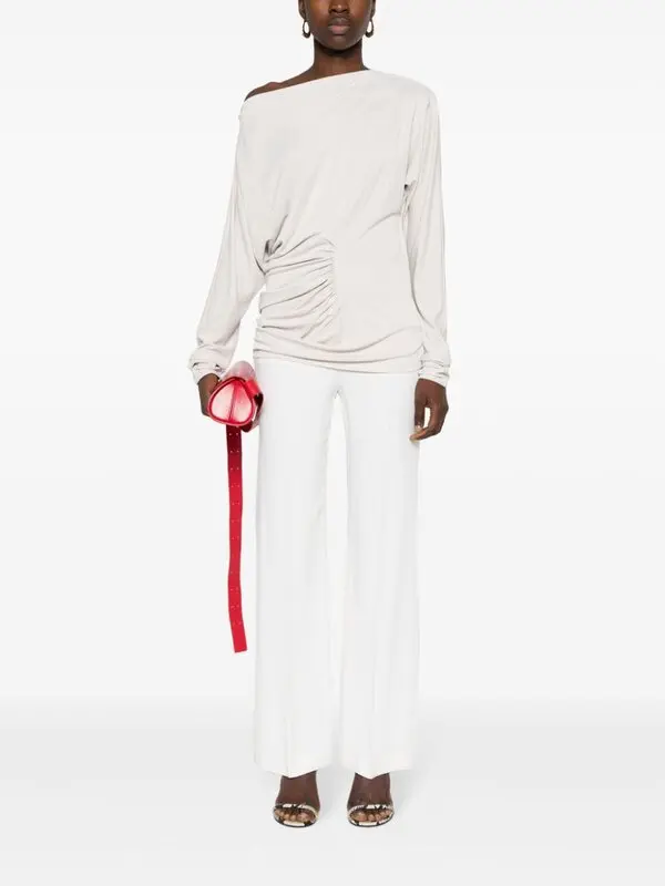 Khaite The Ciro Ruched Top