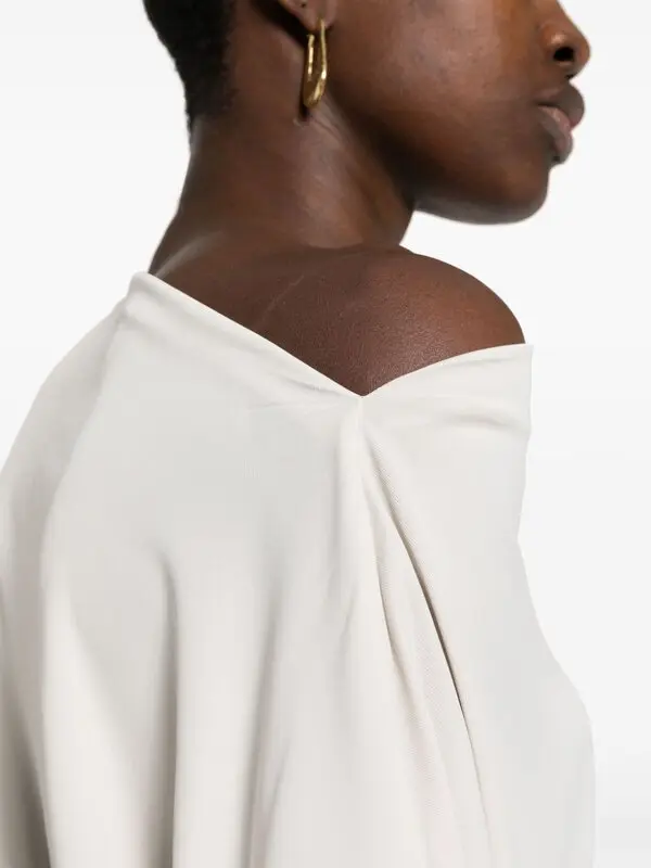 Khaite The Ciro Ruched Top