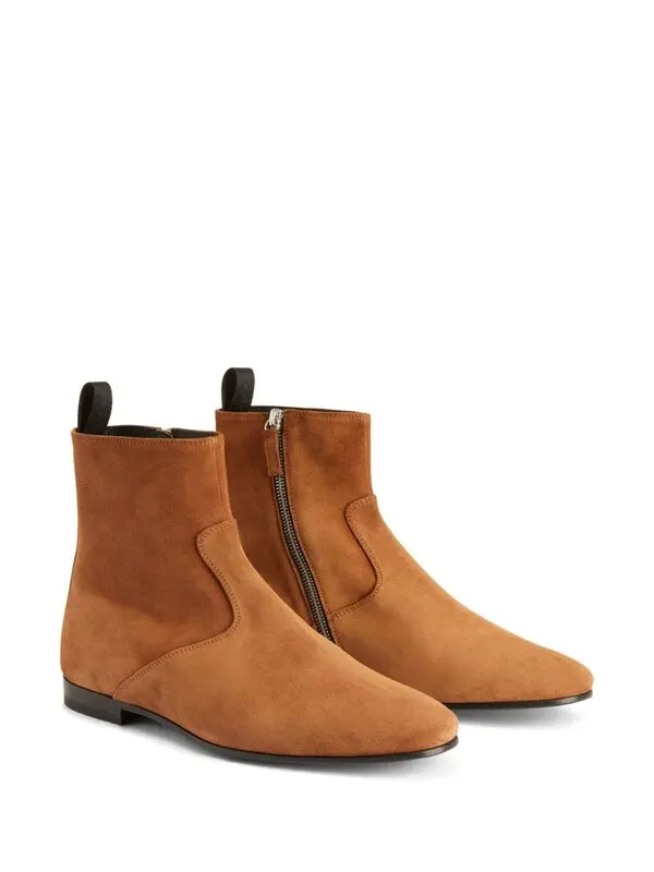 GIUSEPPE ZANOTTI Ron Ankle Boots - Brown