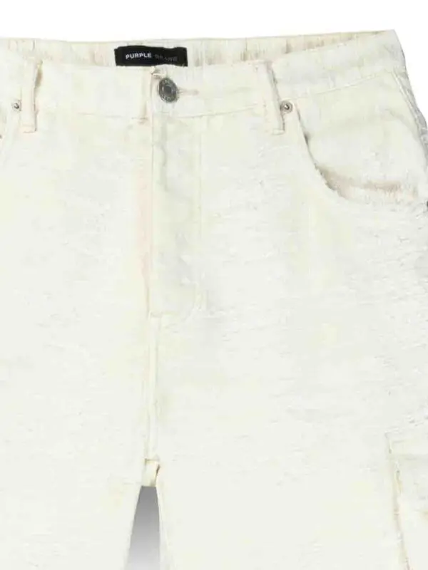 PURPLE BRAND Cargo Cotton-blend Shorts