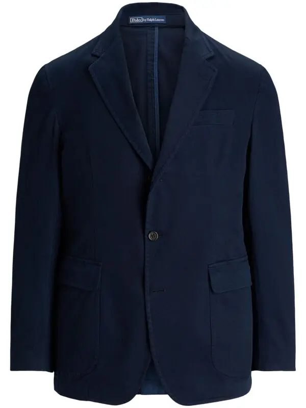 Polo Ralph Lauren Garment-dyed Single-breasted Blazer