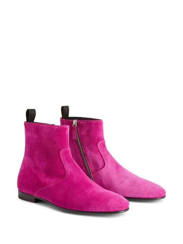GIUSEPPE ZANOTTI Ron Ankle Boots - Pink