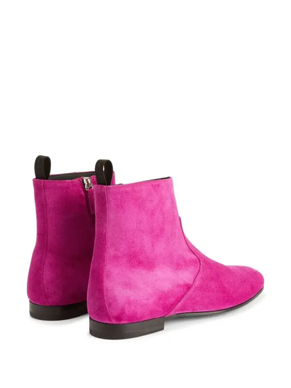GIUSEPPE ZANOTTI Ron Ankle Boots - Pink