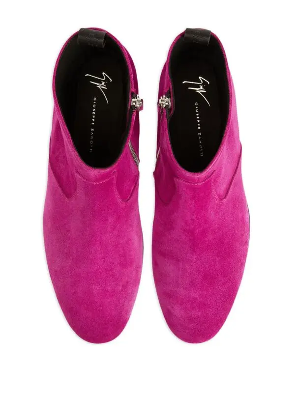 GIUSEPPE ZANOTTI Ron Ankle Boots - Pink