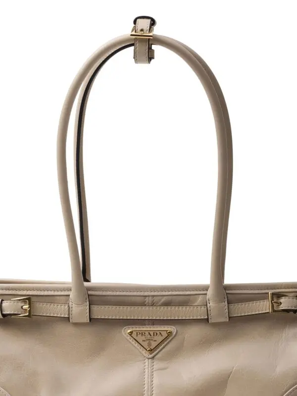 Prada Medium Bonnie Tote Bag - Neutrals