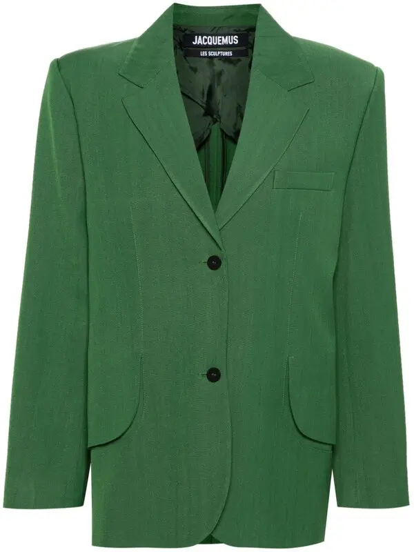 Jacquemus La Veste Titolo Blazer - Green