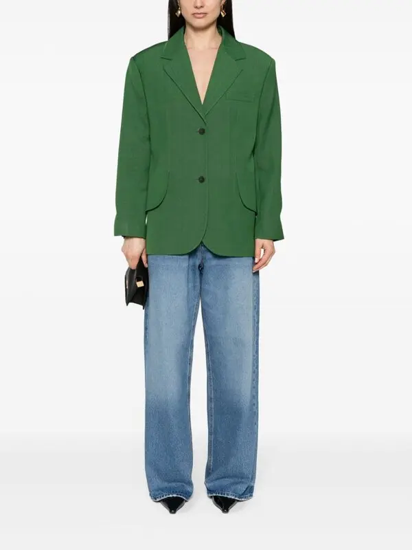 Jacquemus La Veste Titolo Blazer - Green