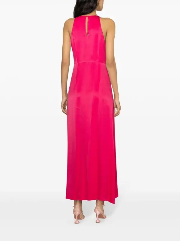 TWINSET Asymmetric Satin Dress