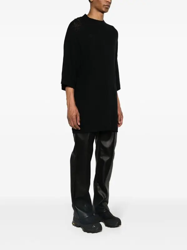 1017 Alyx 9sm Distressed Longline T-shirt