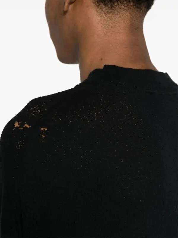 1017 Alyx 9sm Distressed Longline T-shirt
