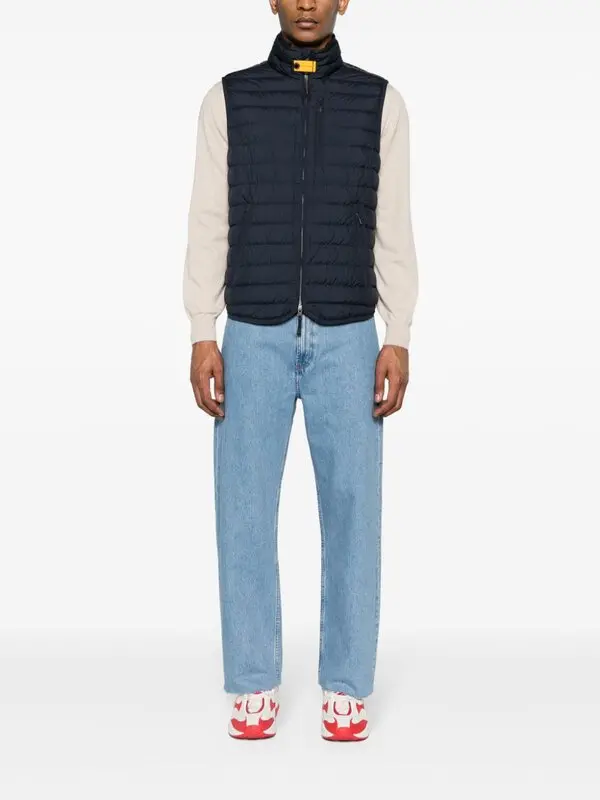 PARAJUMPERS Quilted Down Vest - Blue
