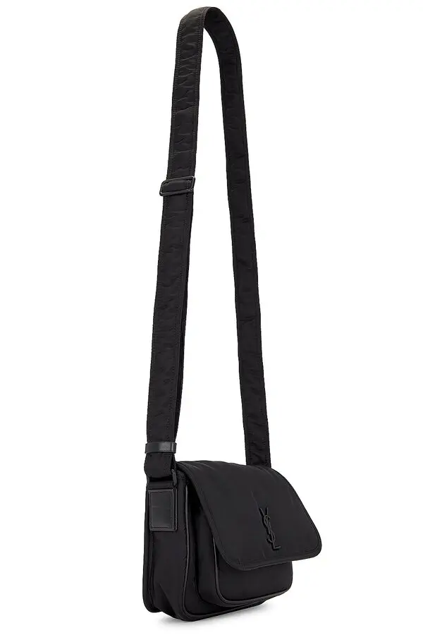 Saint Laurent Bv Niki Messenger Bag - Nero