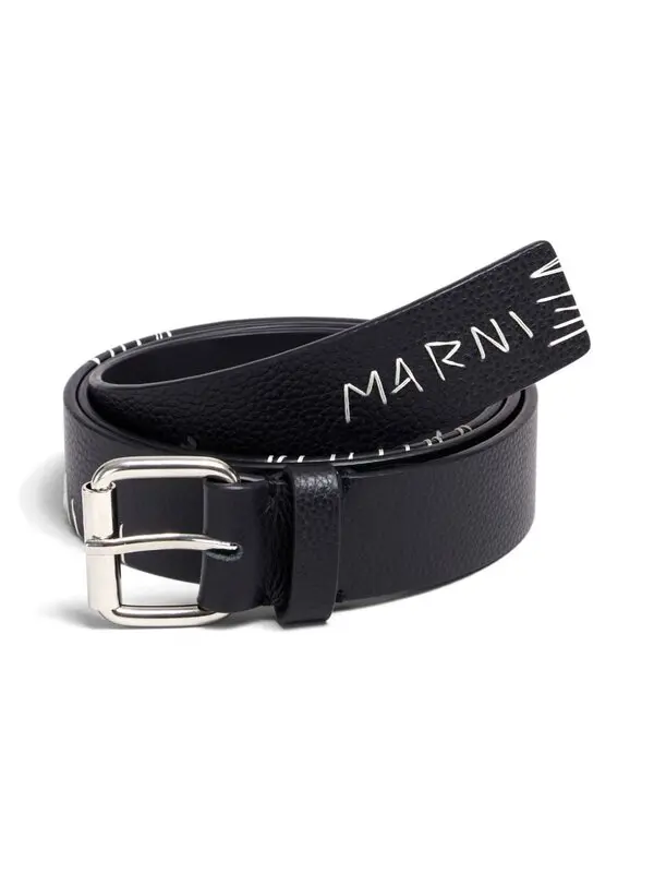 Marni Mending Leather Belt