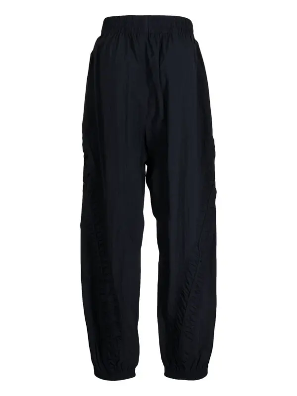 SAGE NATION Ruched-detail Crinkled Track Pants