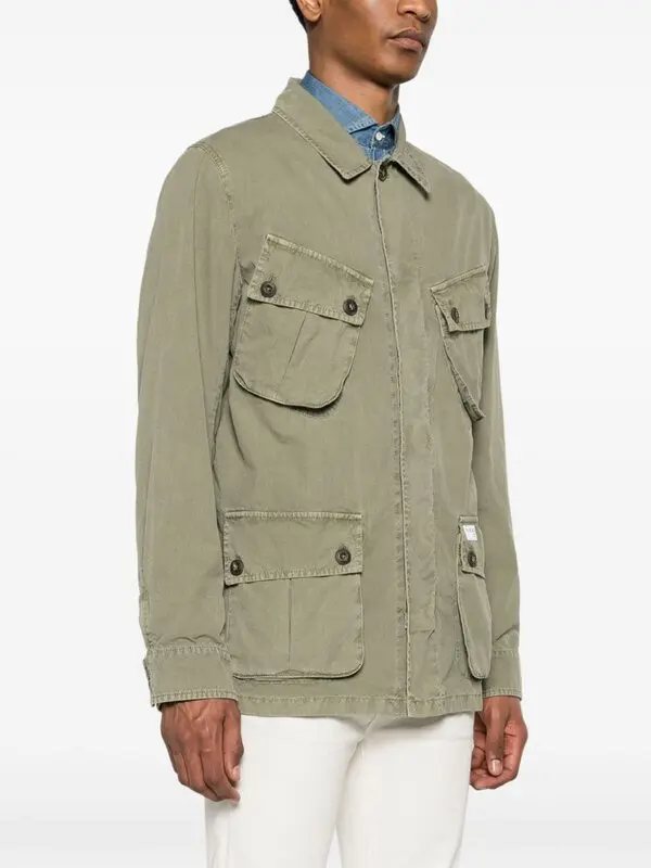FAY Jungle Cotton Shirt Jacket