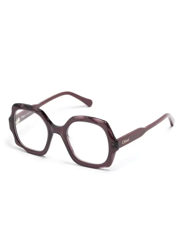 Chloé Geometric Frame Glasses