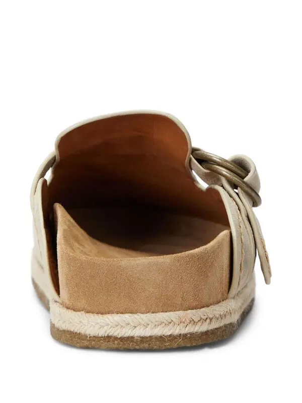 Polo Ralph Lauren Shearling-lined Suede Clogs