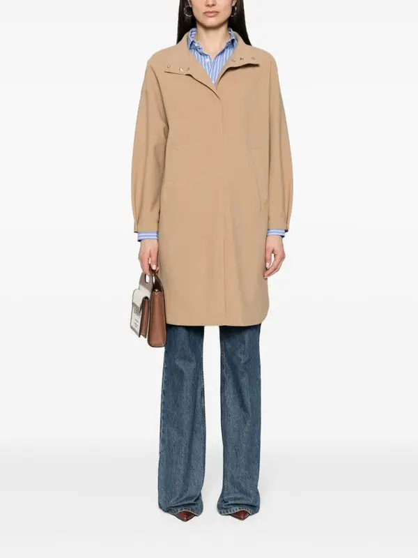 Herno Single-breasted Midi Coat