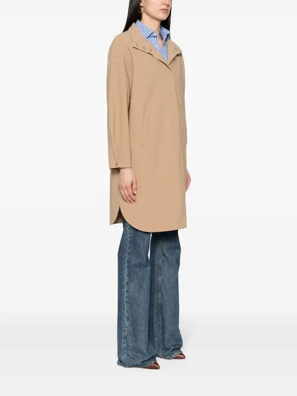Herno Single-breasted Midi Coat