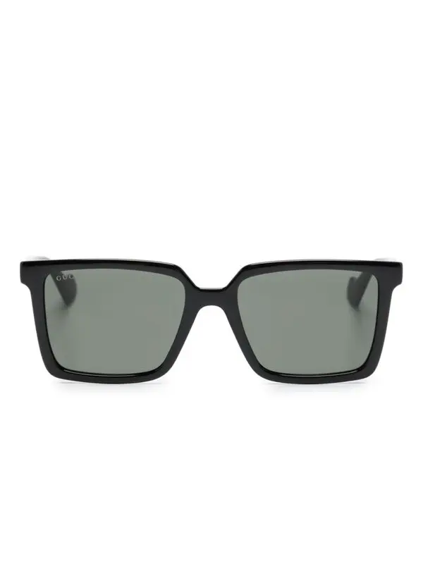 Gucci Square-frame Sunglasses - Black