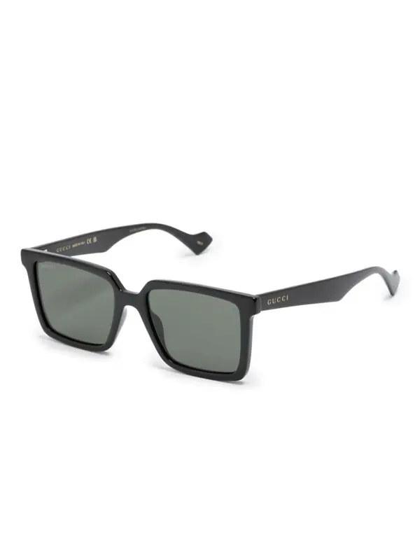 Gucci Square-frame Sunglasses - Black